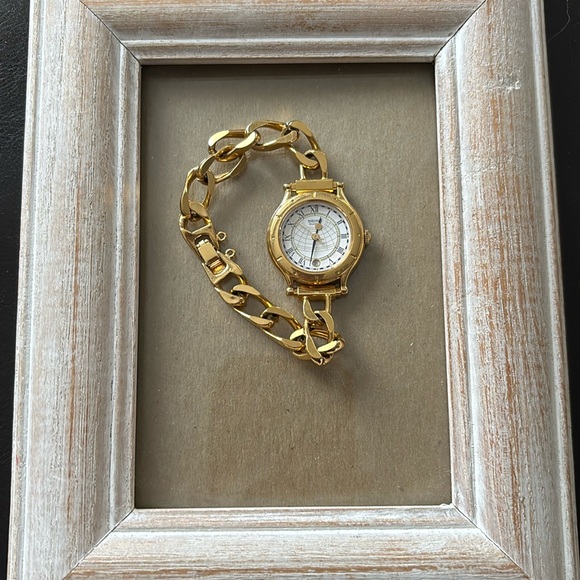 Seiko | Accessories | Vintage Seiko Quartz Japan Movement Gold Tone ...